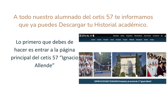CETis No. 57 "Ignacio Allende" :: Página Principal